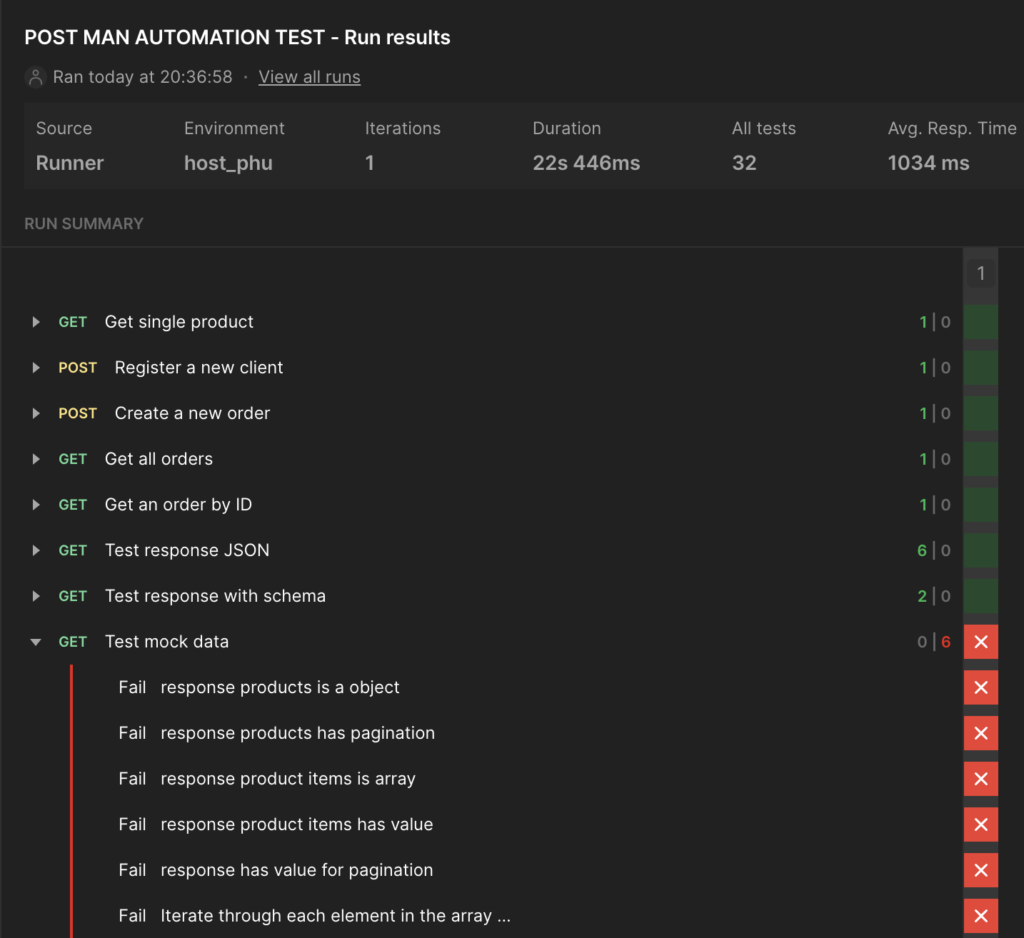 Automation test scripts in Postman - Tomoshare